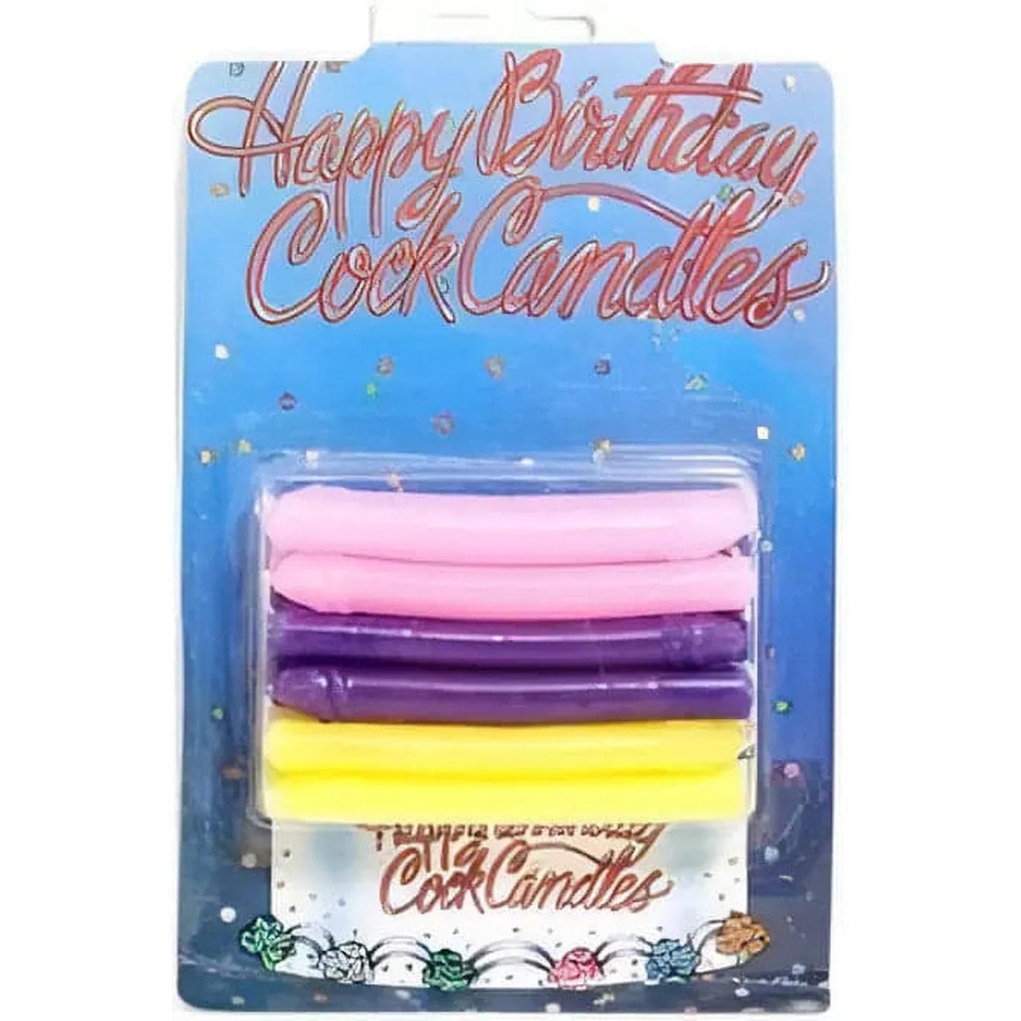 Colorful phallic shaped candles - Various colours – GoEstasy