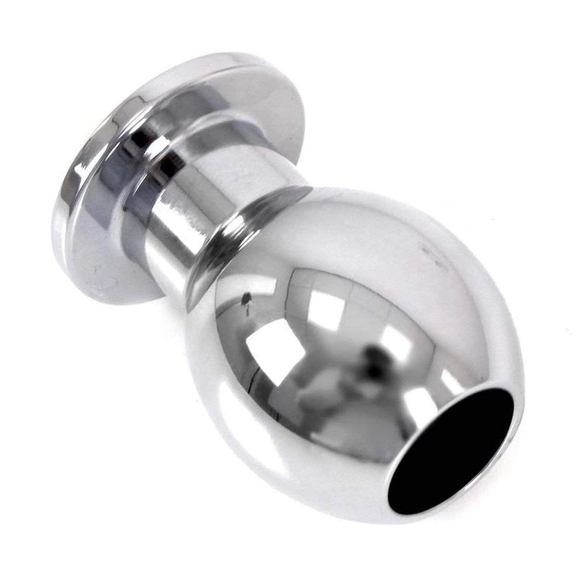 Tunnel Butt Blug - Metal anal plug with tunnel – GoEstasy
