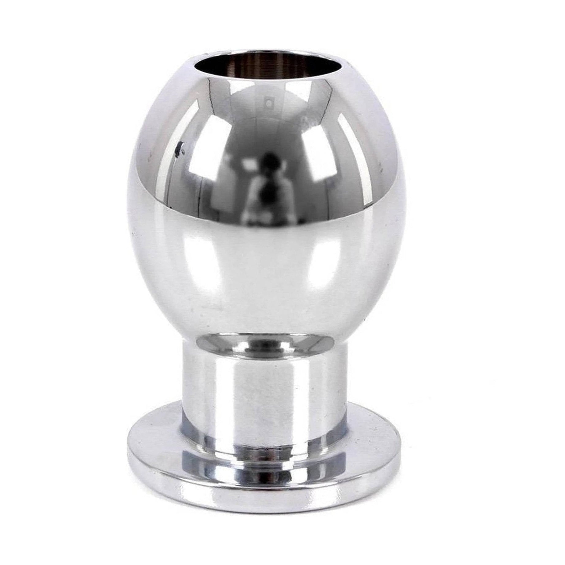 Tunnel Butt Blug - Metal anal plug with tunnel – GoEstasy